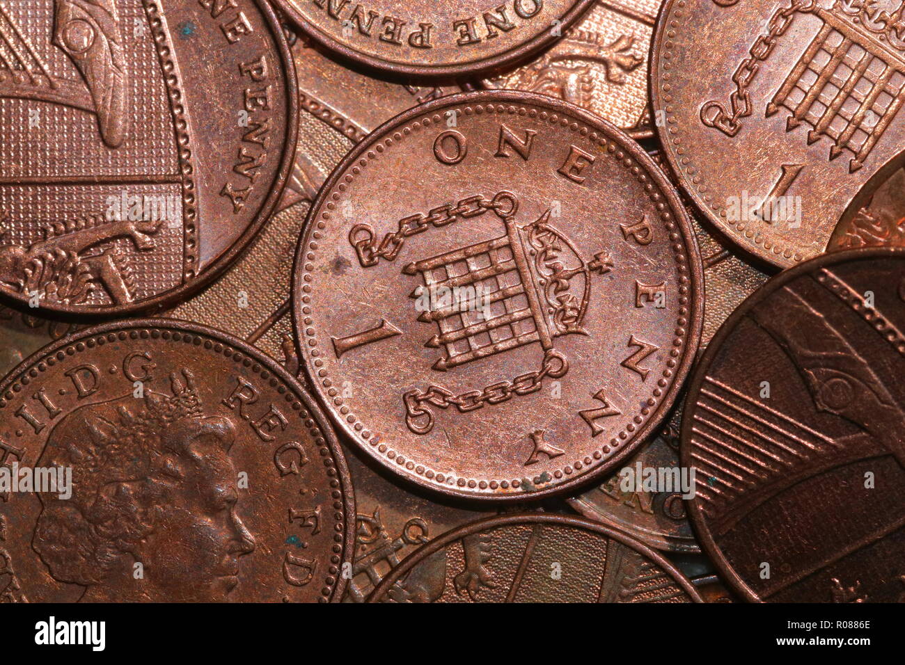 1p Coin High Resolution Stock Photography and Images - Alamy