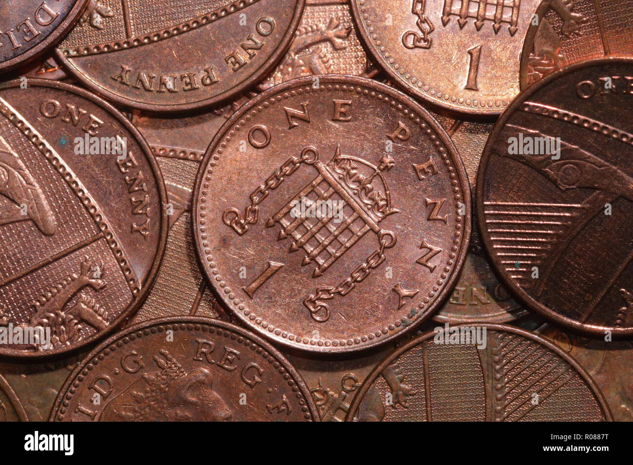 1p piece hi-res stock photography and images - Alamy