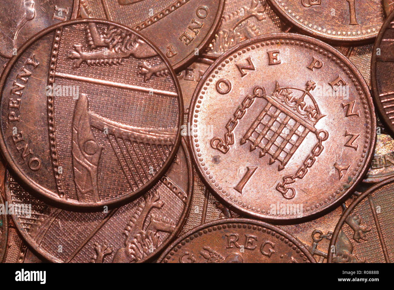 1p Coin High Resolution Stock Photography and Images - Alamy