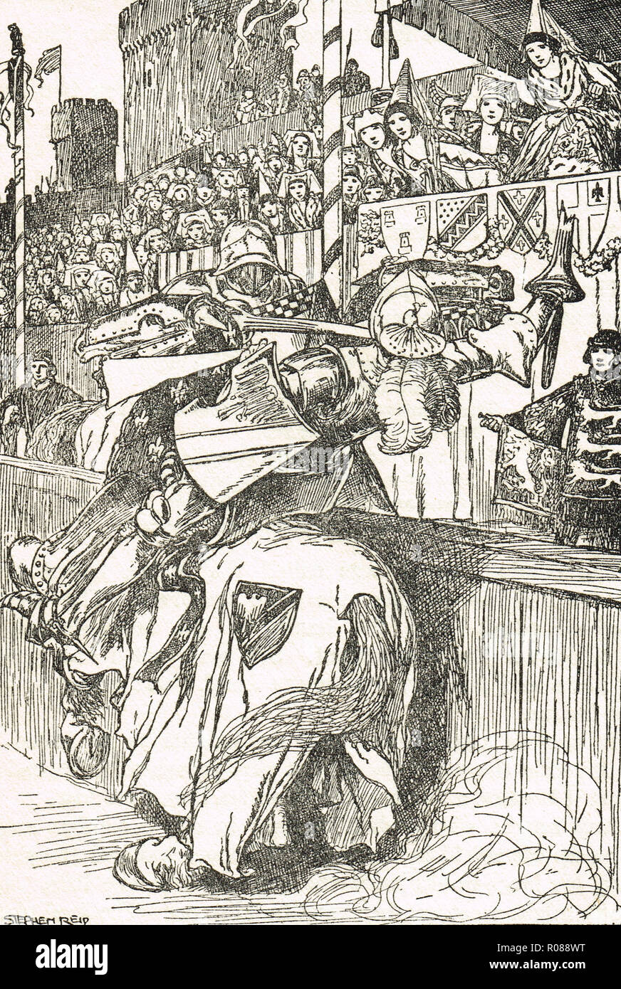 Medieval jousting lance hi-res stock photography and images - Alamy