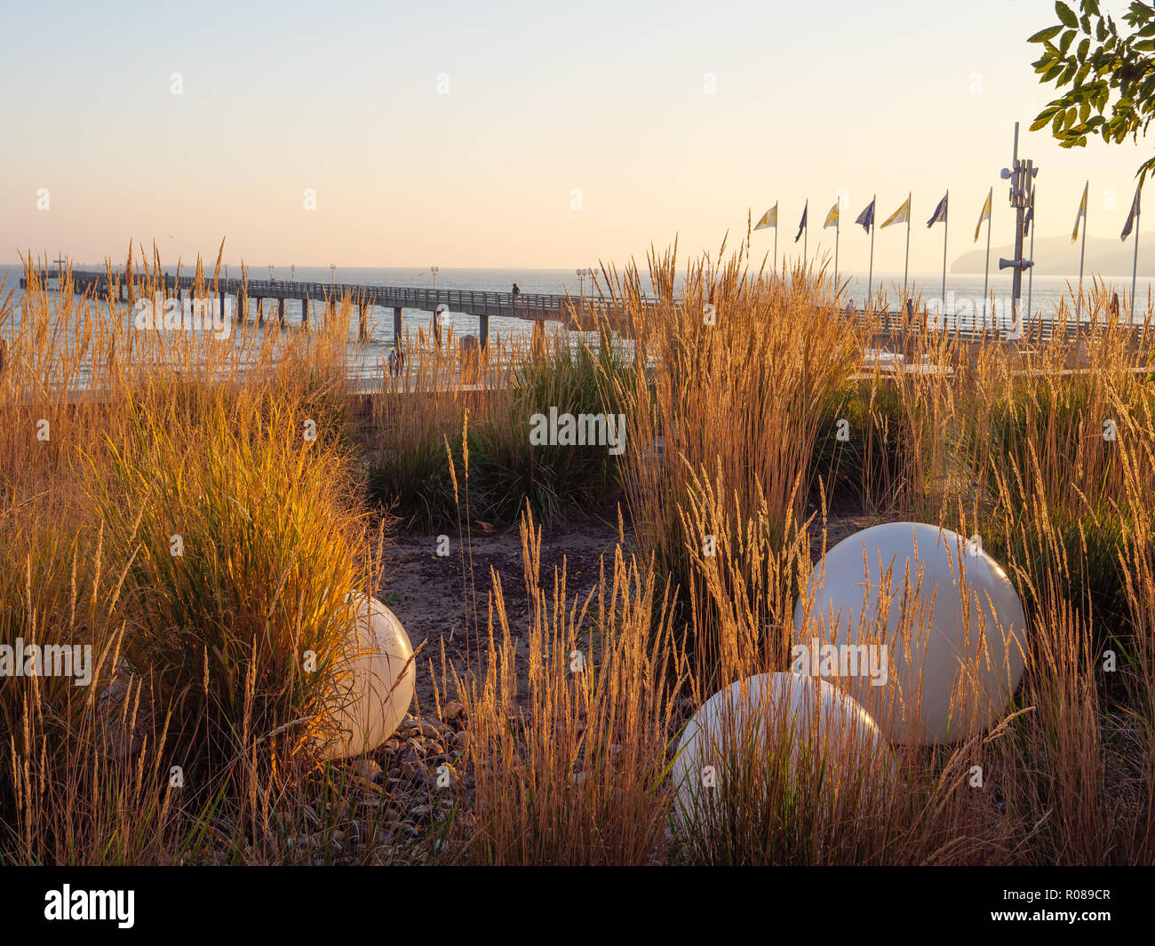 morning at the beach Stock Photo - Alamy