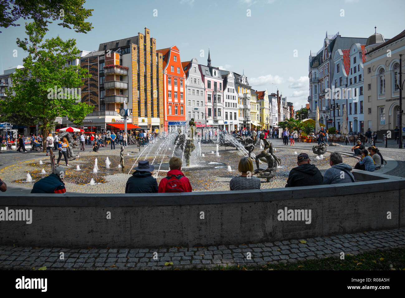 A popular cruise ship stop on the Baltic Sea Rostock is a city ...