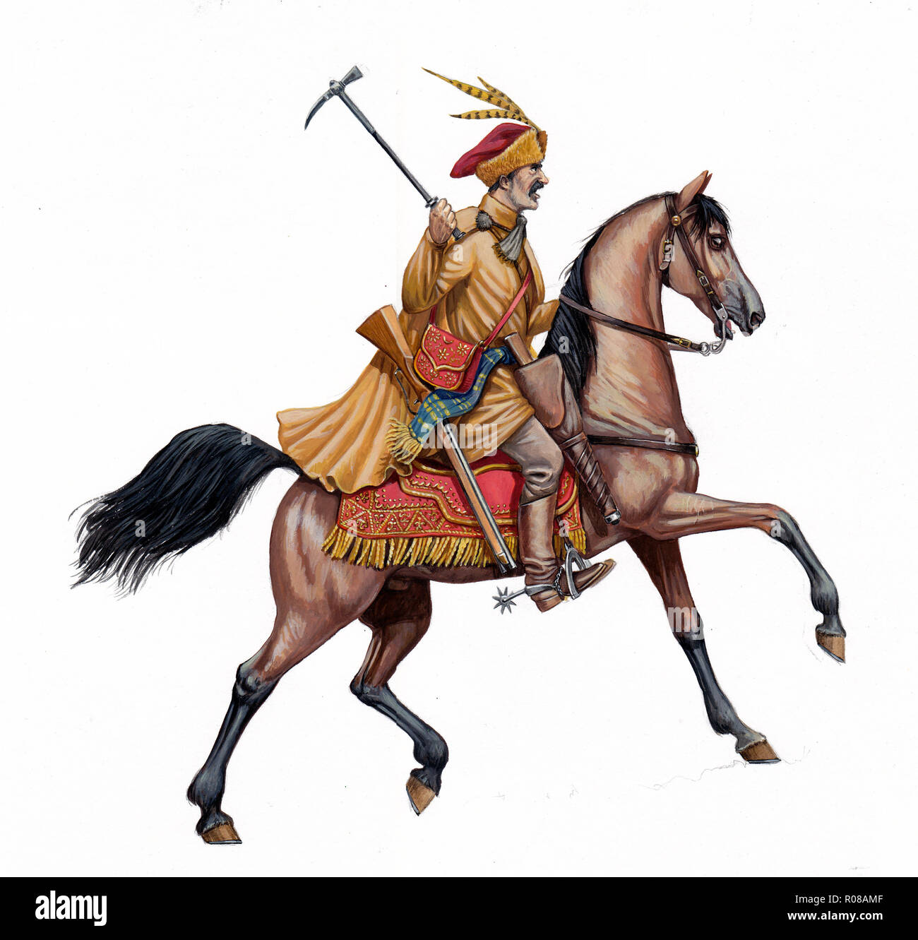 Cuirassier Of The Thirty Years War High Resolution Stock Photography ...