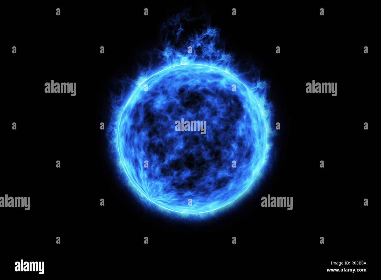 Fireball illustration flames hi-res stock photography and images - Alamy