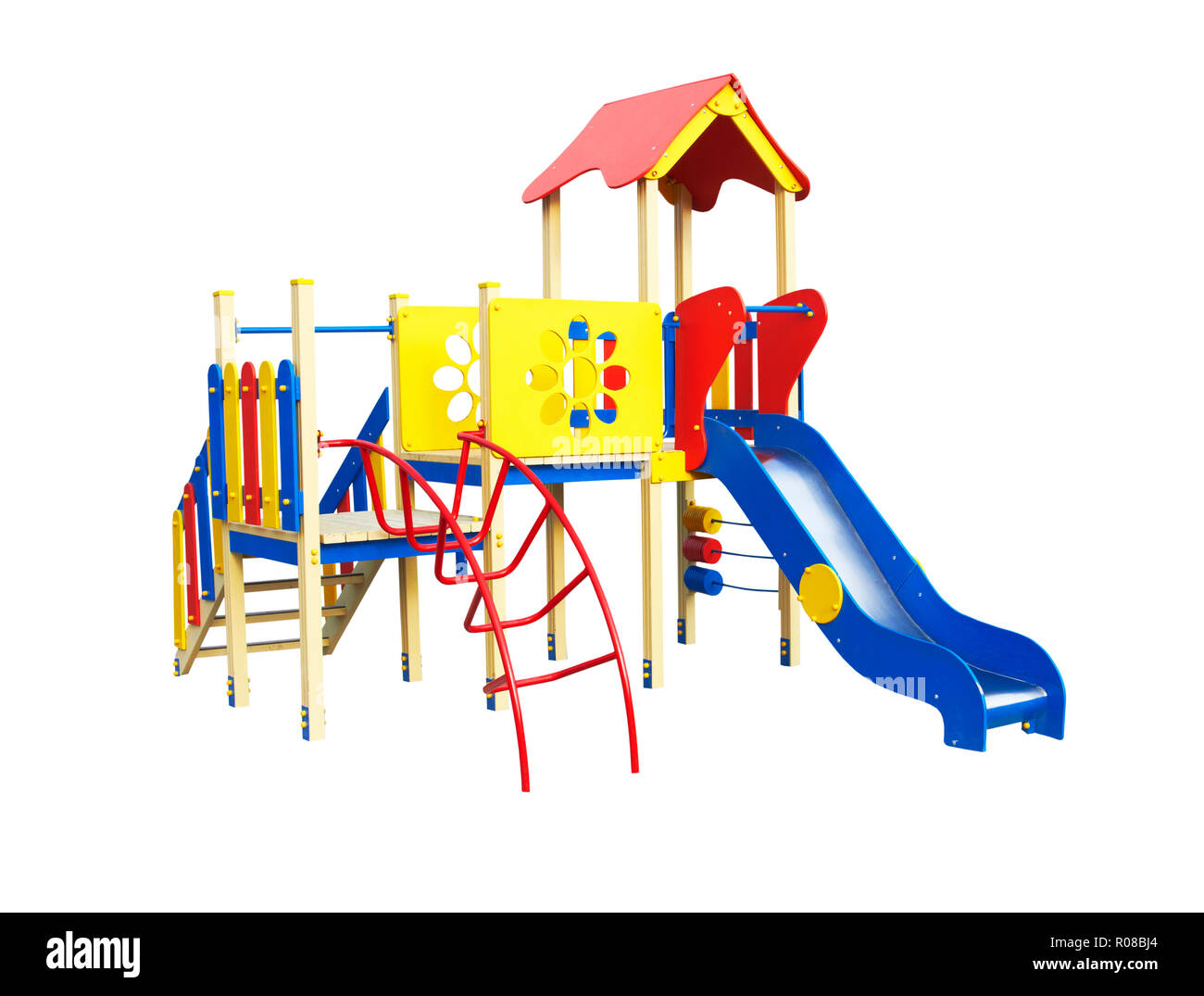 Playground slide Cut Out Stock Images & Pictures - Alamy