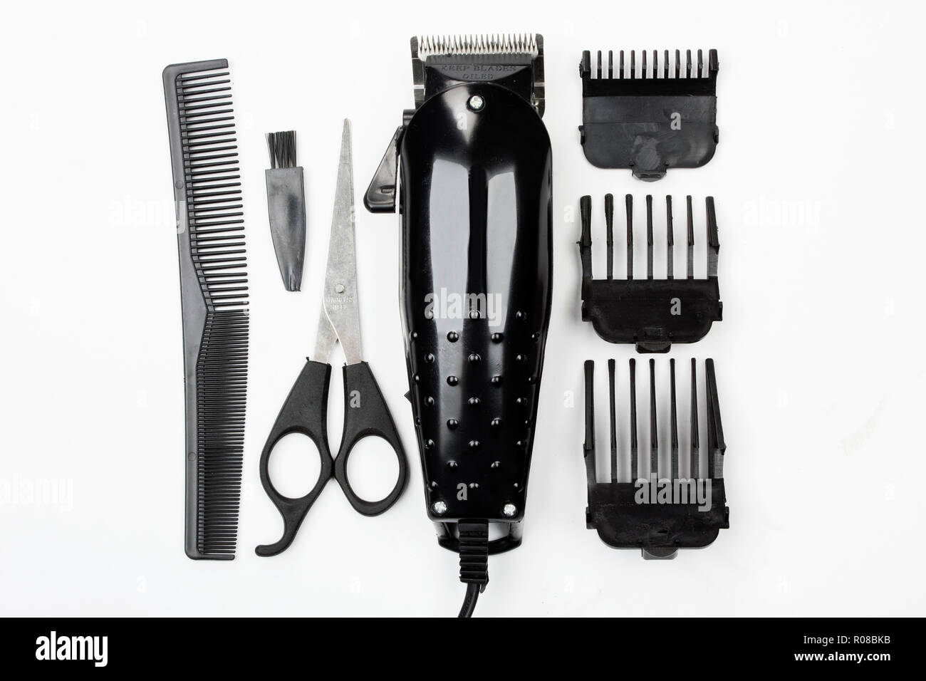 Hairclipper isolated on white background Stock Photo - Alamy