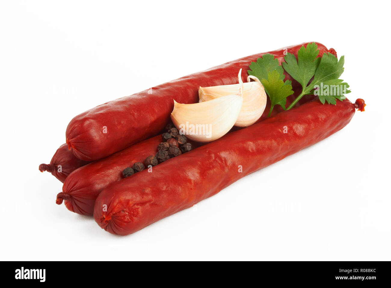 Barbecue burger grill sausage Cut Out Stock Images & Pictures - Alamy