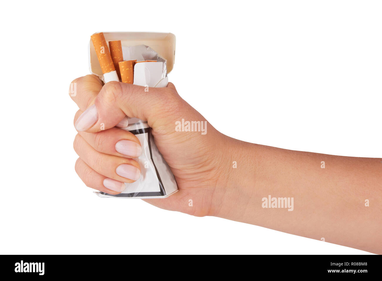 Crushed cigarette pack hi-res stock photography and images - Alamy