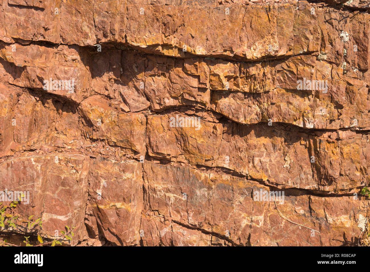 Background of stone texture red and brown colors Stock Photo - Alamy