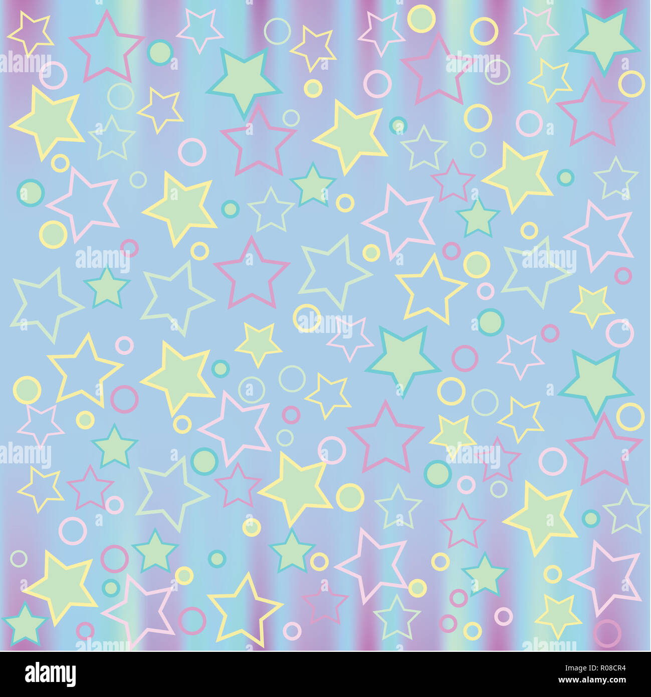 Pattern modern style delicate color. Space background with stars Stock ...