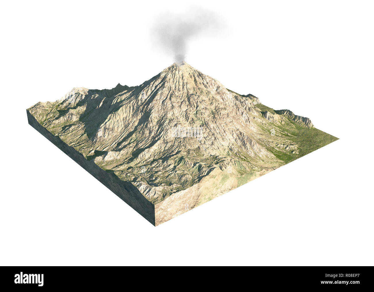 Volcano vesuvius Cut Out Stock Images & Pictures - Alamy