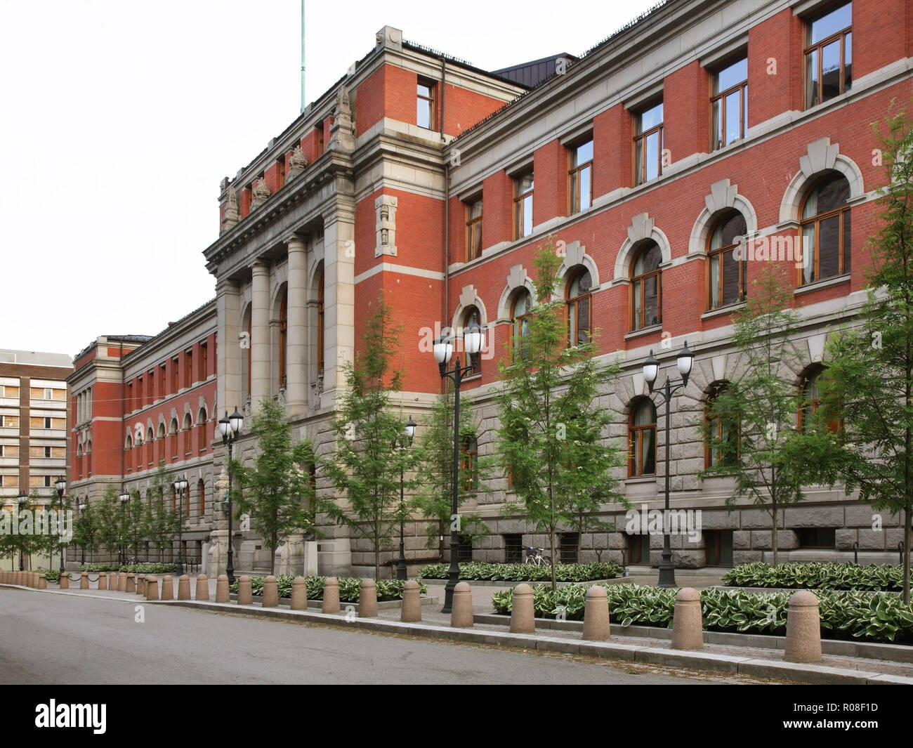 Building of Supreme Court of Norway in Oslo. Norway Stock Photo - Alamy