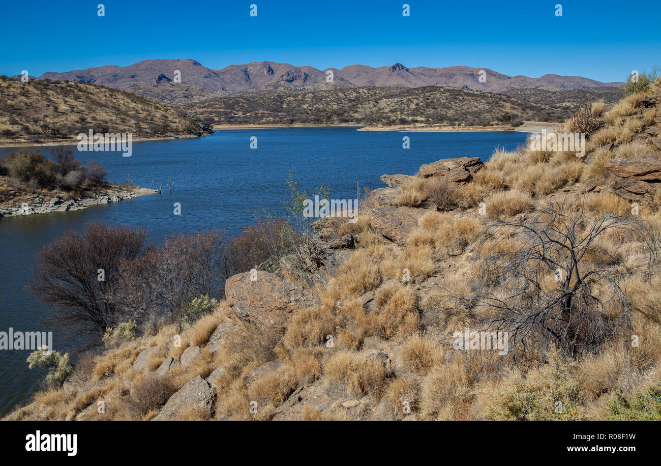 Avis dam, Windhoek, Namibia Stock Photo - Alamy