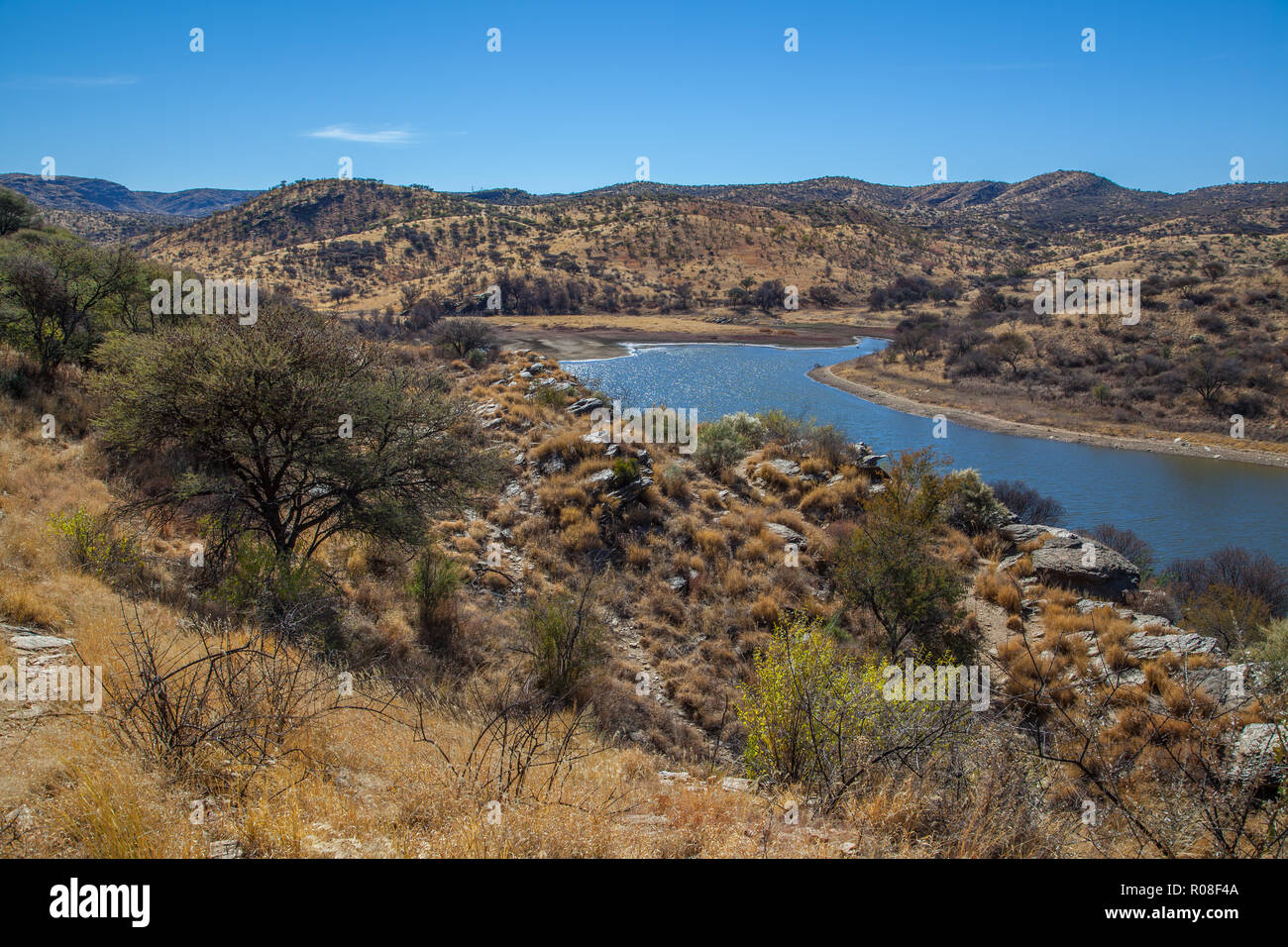 Avis dam, Windhoek, Namibia Stock Photo - Alamy
