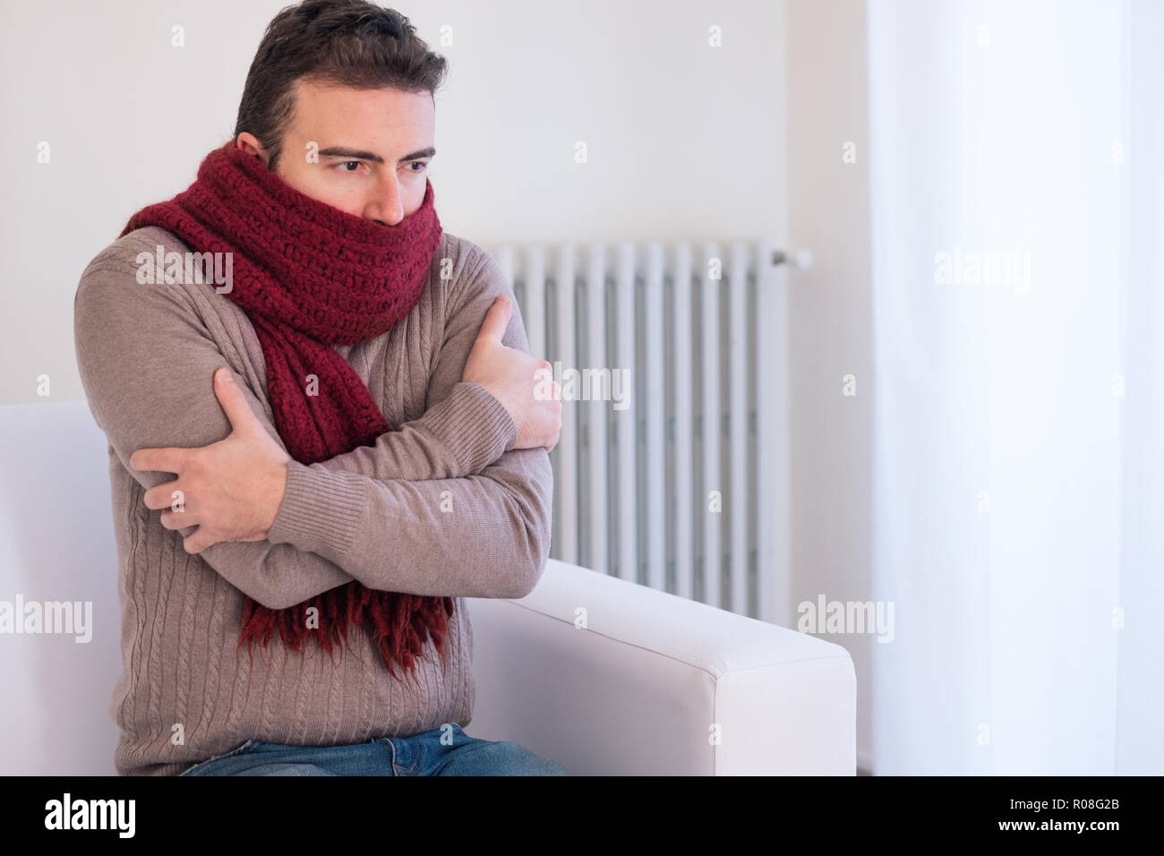 Freezing cold and home hi-res stock photography and images - Alamy