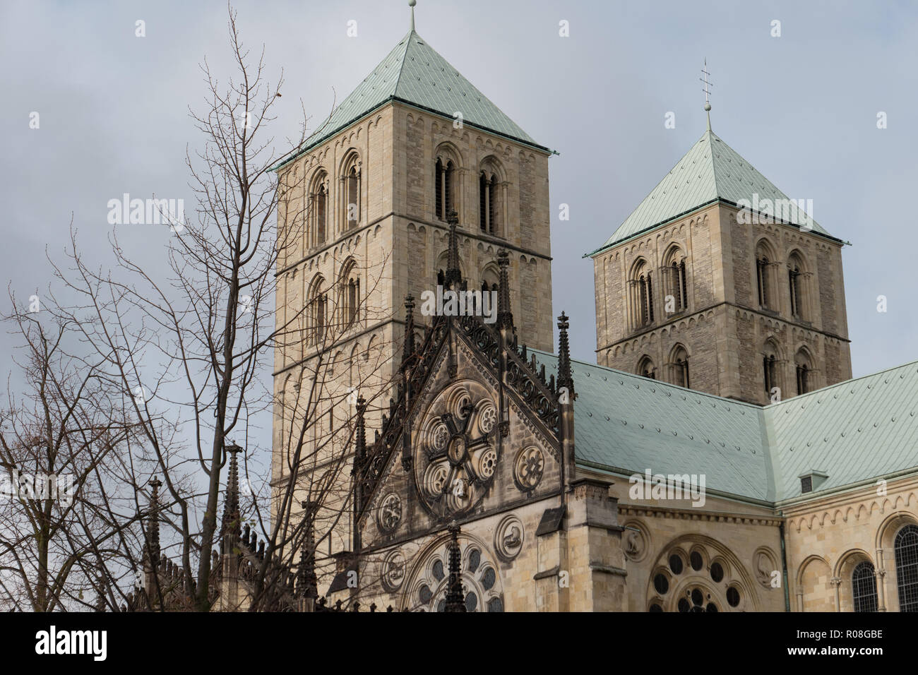 the city of muenster in germany Stock Photo - Alamy