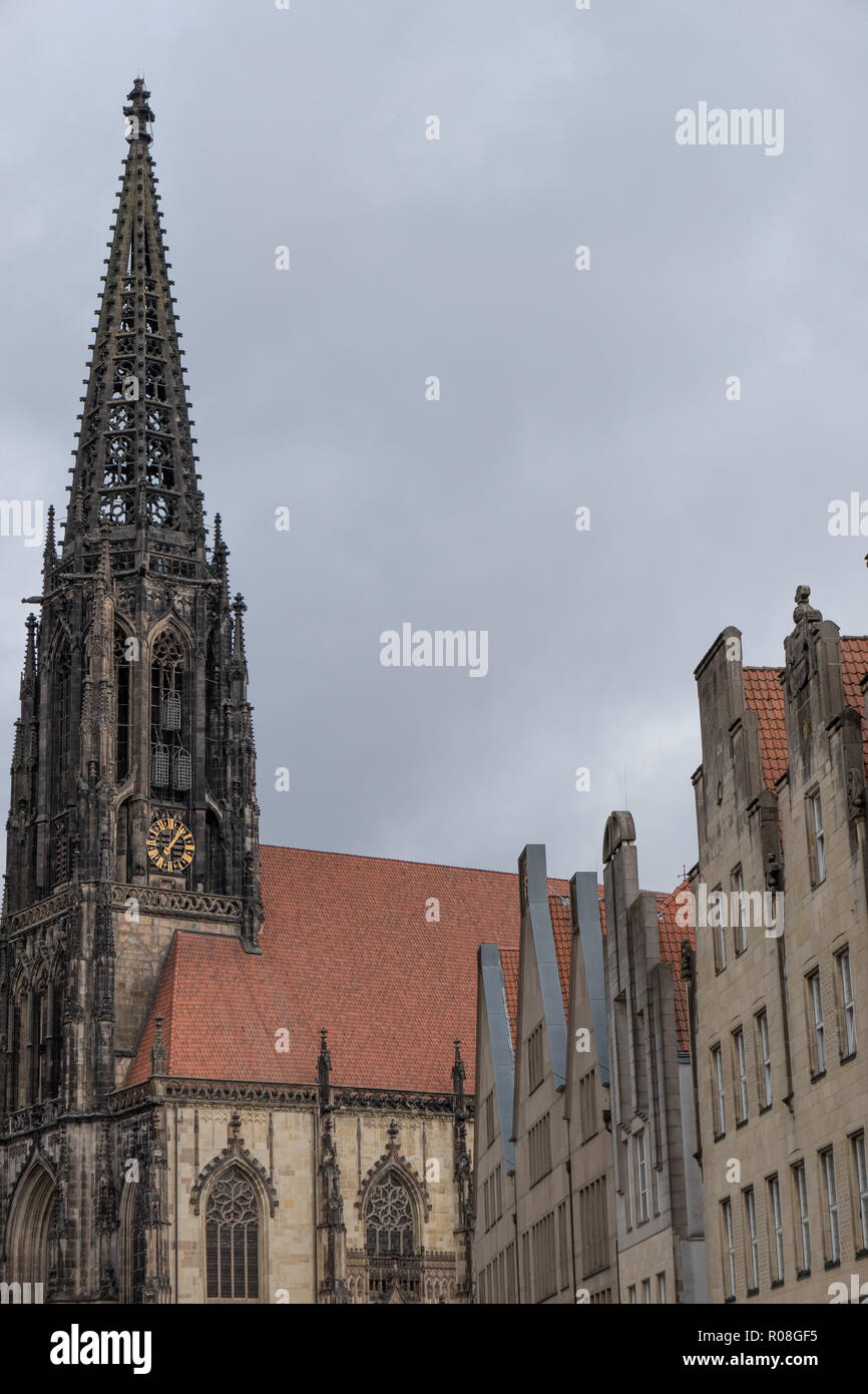 the city of muenster in germany Stock Photo - Alamy