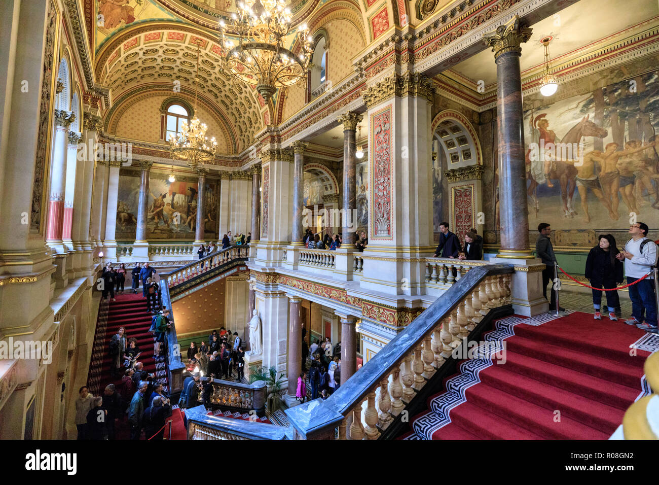 The Grand Staircase, Foreign Office Building Interior, Foreign and ...