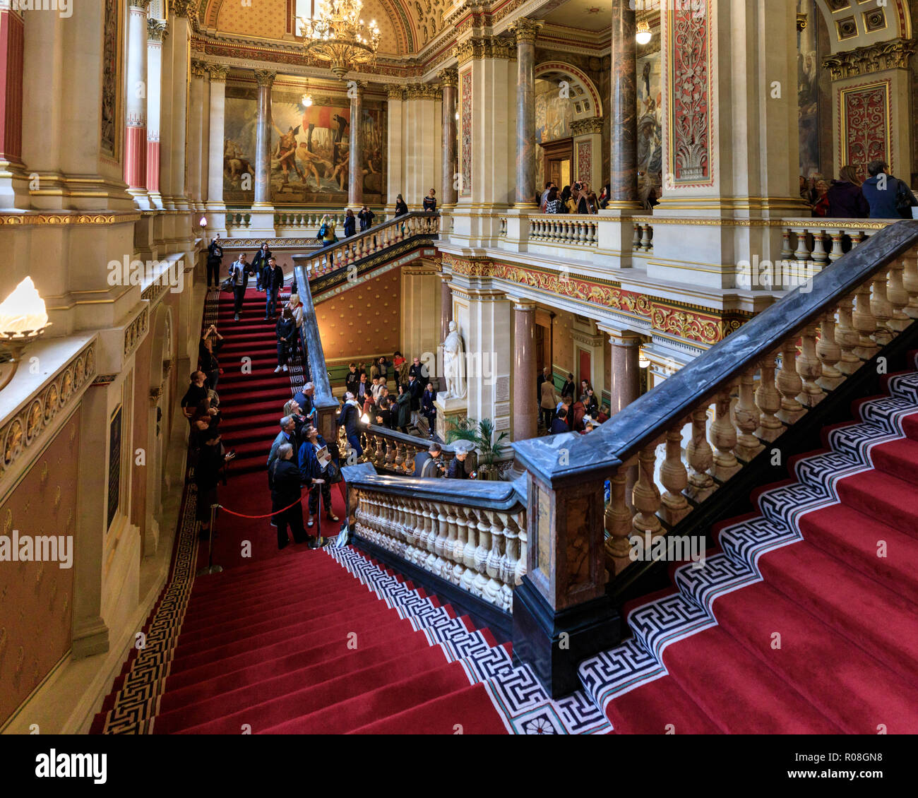 The Grand Staircase, Foreign Office Building Interior, Foreign and ...
