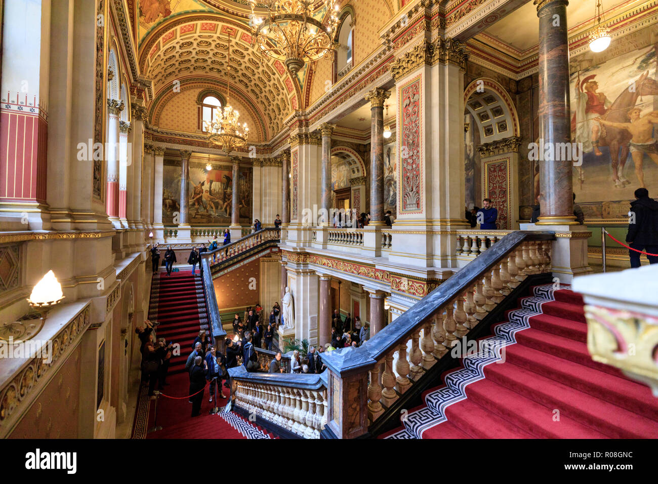 The Grand Staircase, Foreign Office Building Interior, Foreign and ...