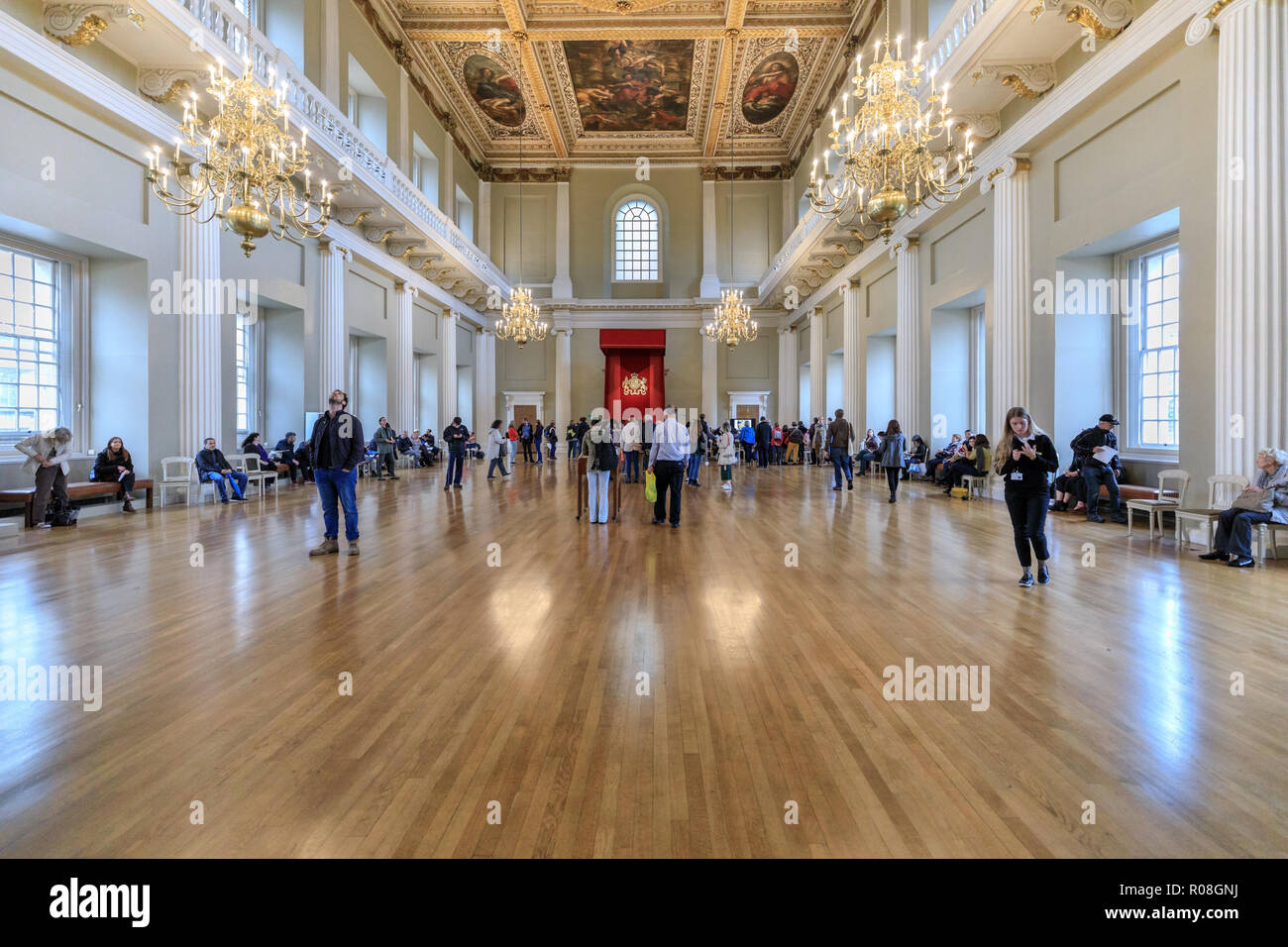 Banqueting Hall, Banqueting House, Palace of Whitehall, London, UK ...