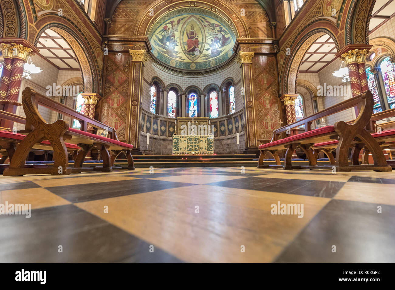 The Chapel of King's College London, Grade I listed 19th century church ...