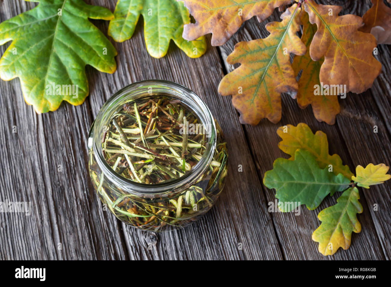 Oak preparation hi-res stock photography and images - Alamy