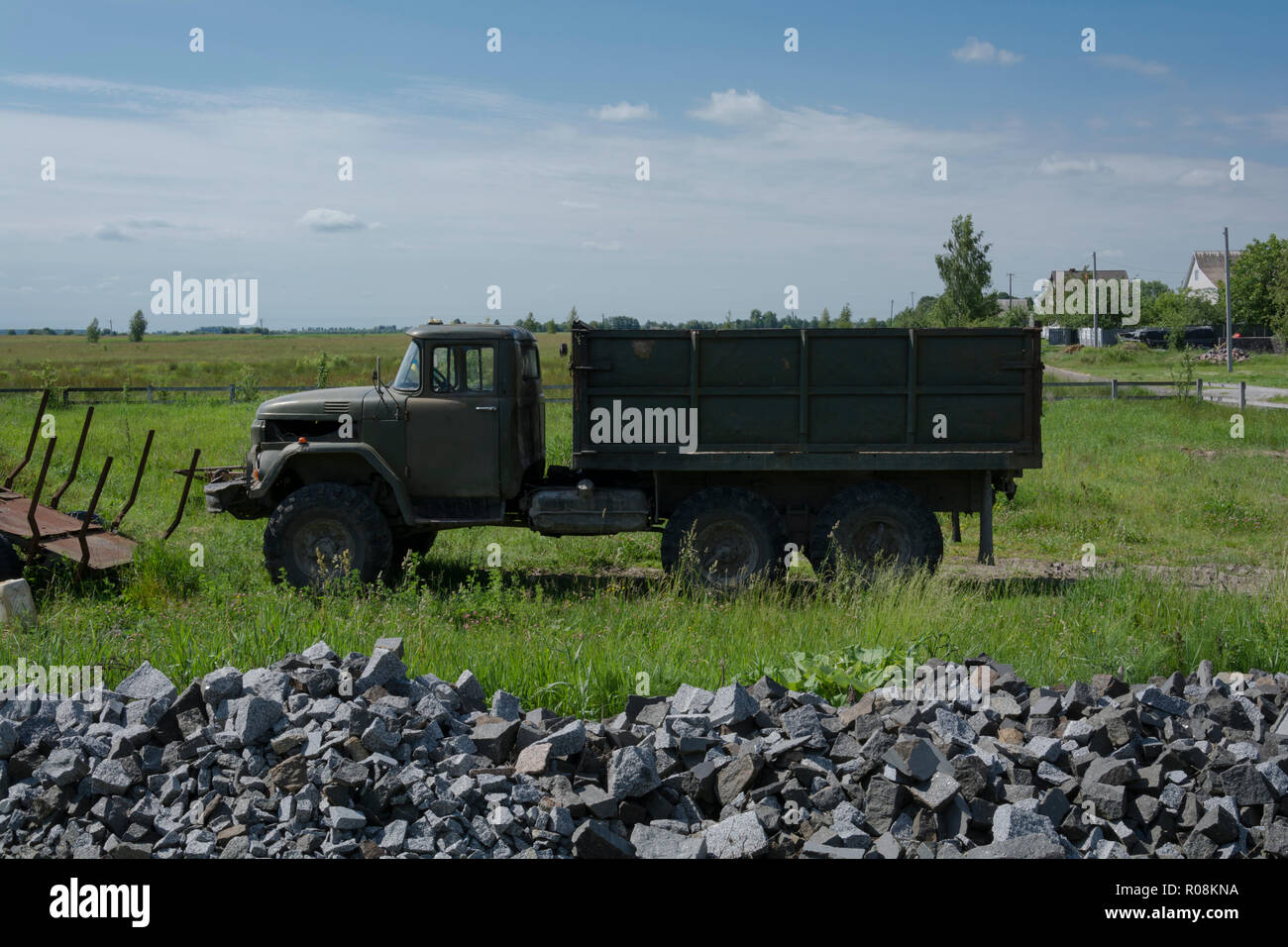 Old army truck hi-res stock photography and images - Alamy