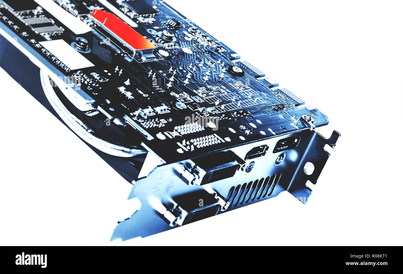 pc video card Stock Photo - Alamy