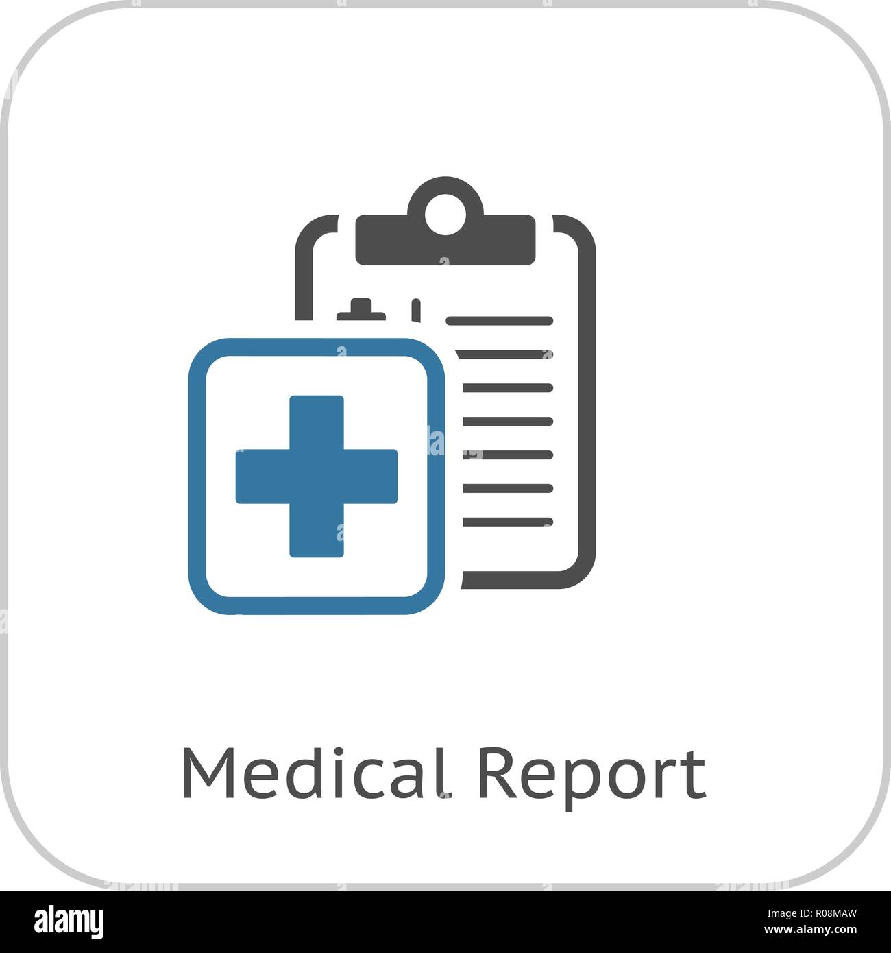 Medical report simple vector Stock Vector Images - Alamy