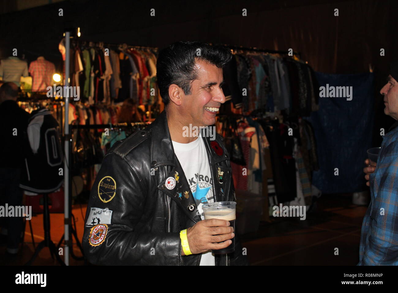 Rockers british motorcycles ton up hi-res stock photography and images ...