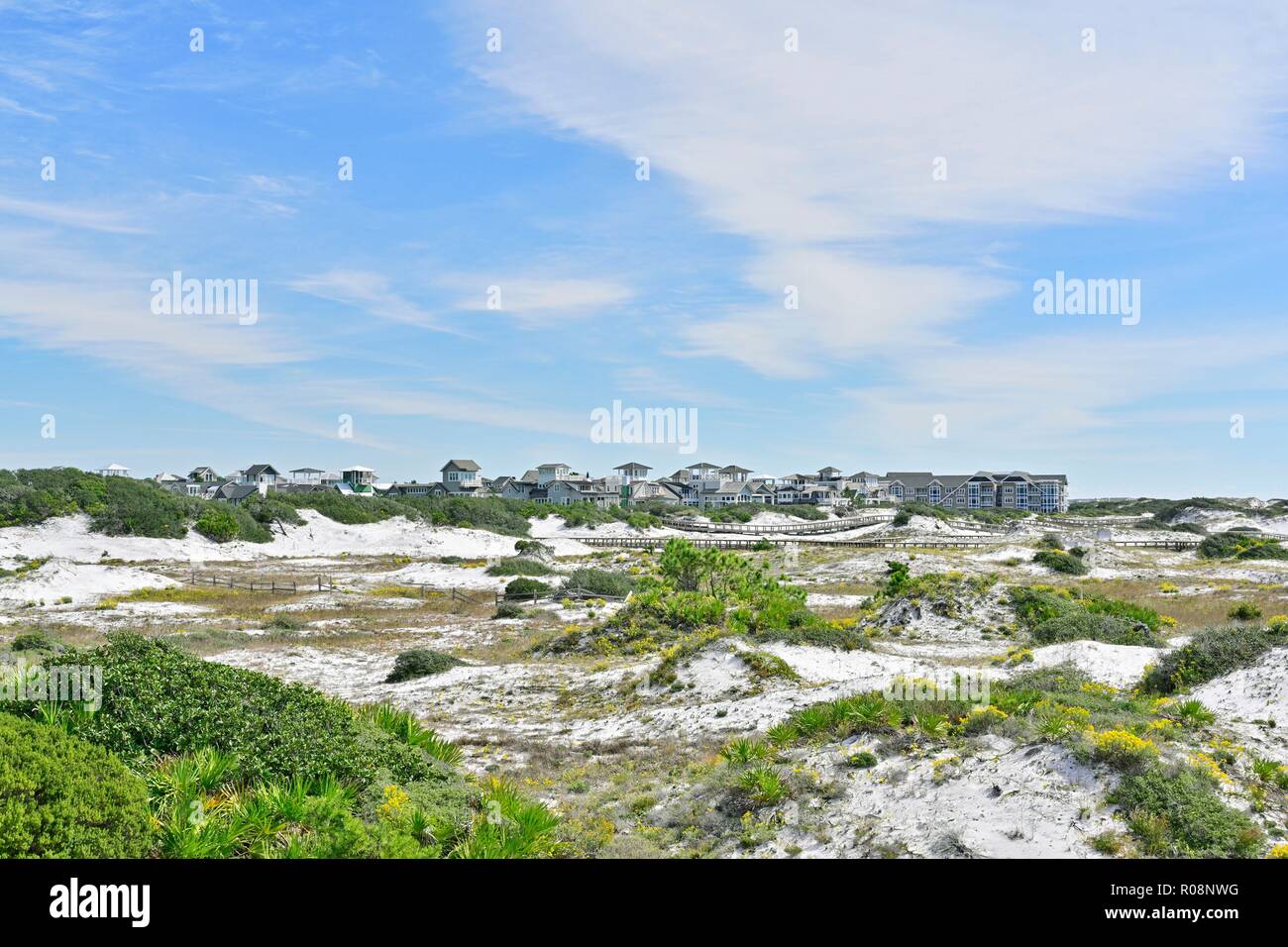 Florida beach sand dunes hi-res stock photography and images - Alamy