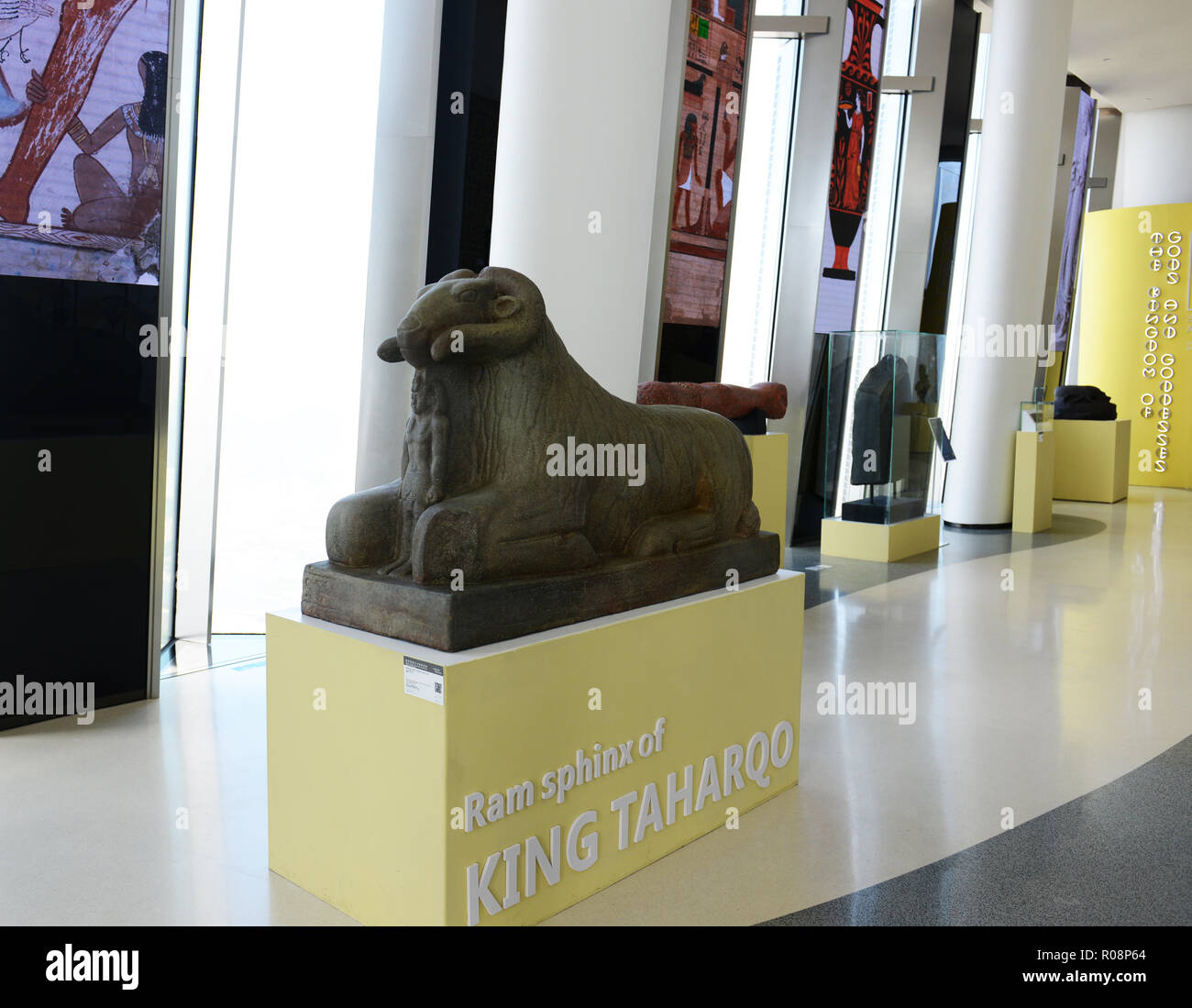 The British Museum exhibit in the Ping An tower in Shenzhen Stock Photo ...
