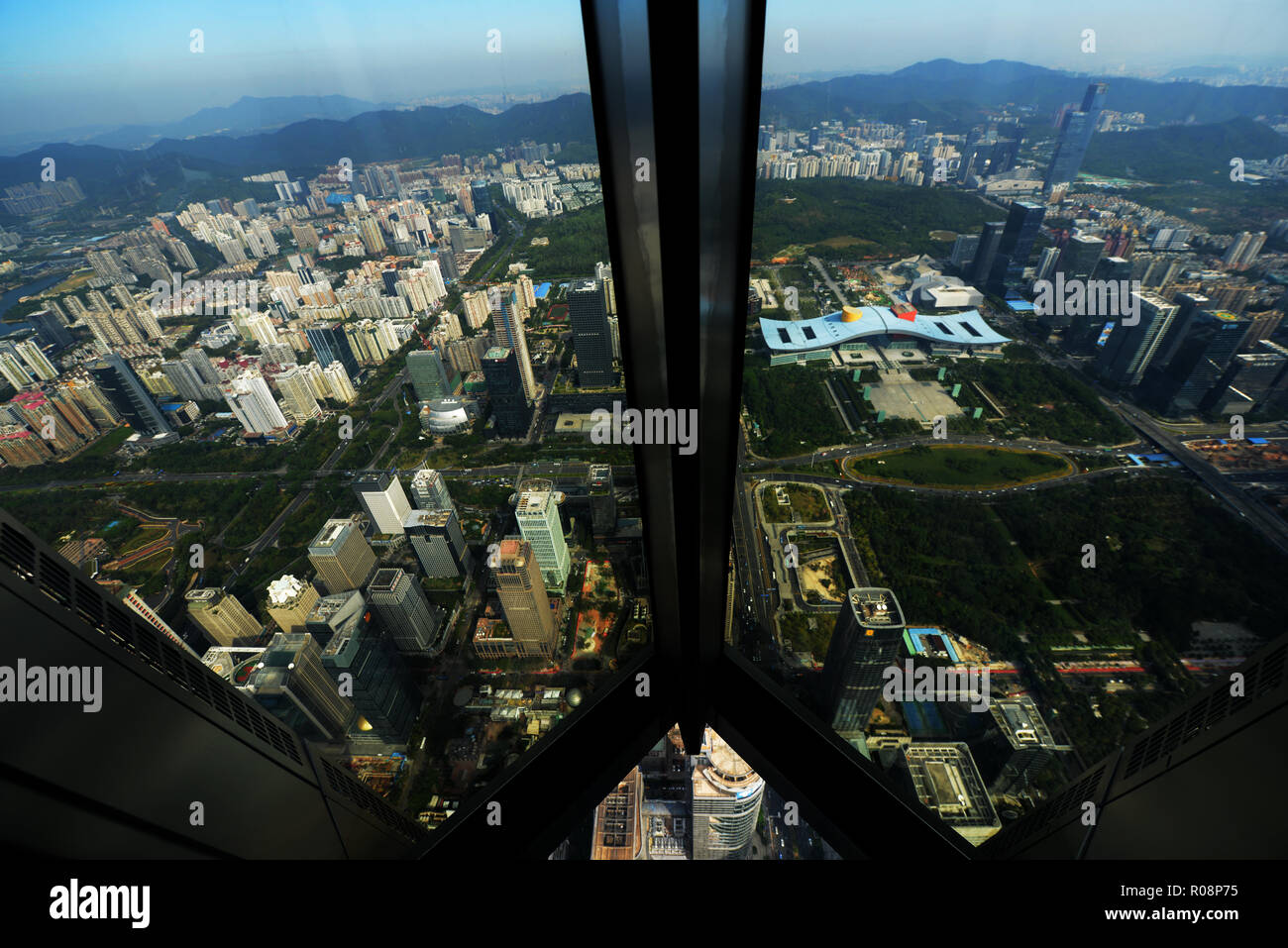 Ping an tower observatory hi-res stock photography and images - Alamy