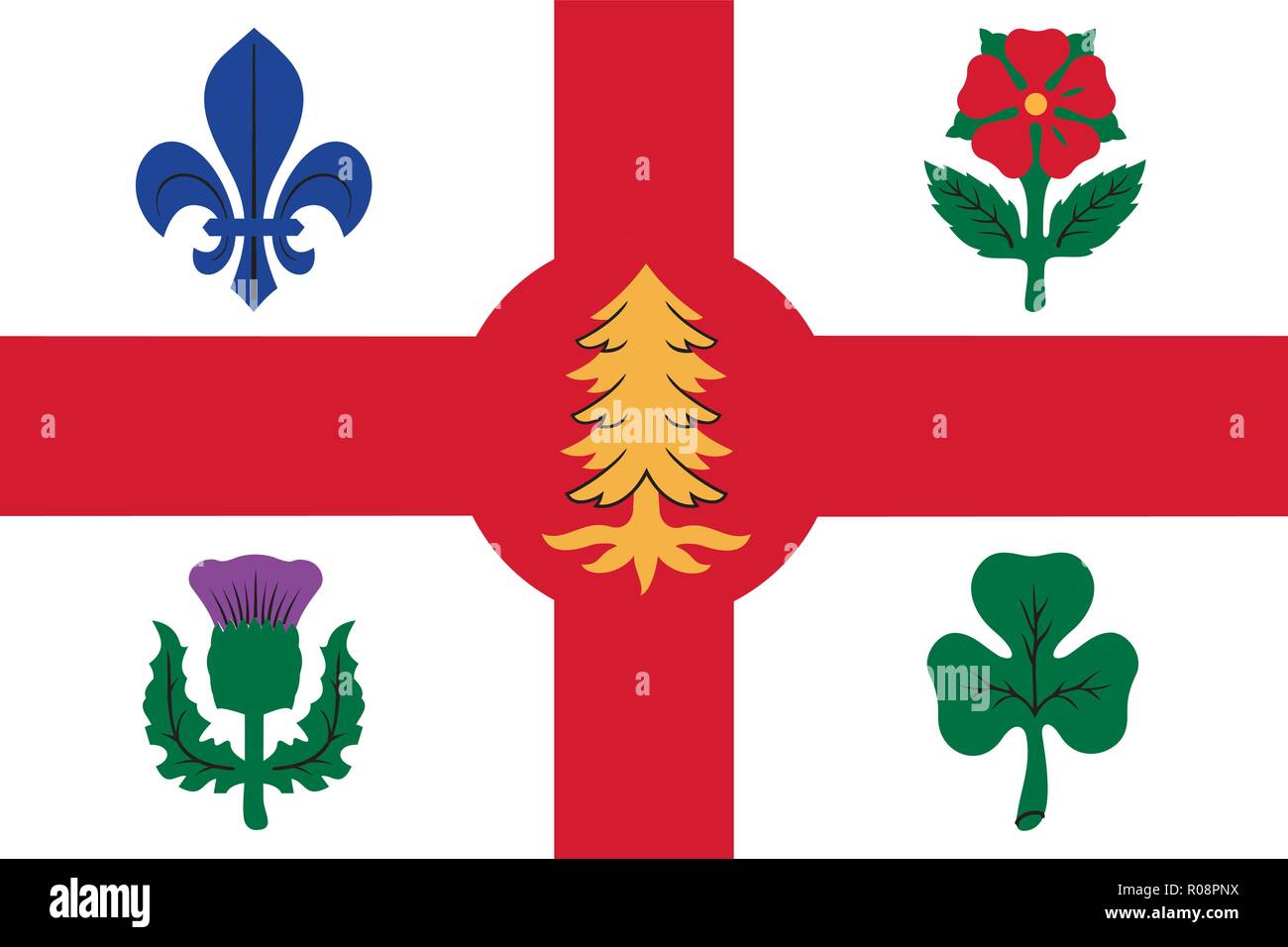 Montreal ethnic Stock Vector Images - Alamy