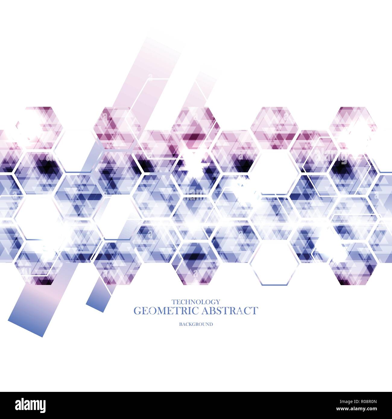 Hexagon abstract background Stock Vector Images - Alamy