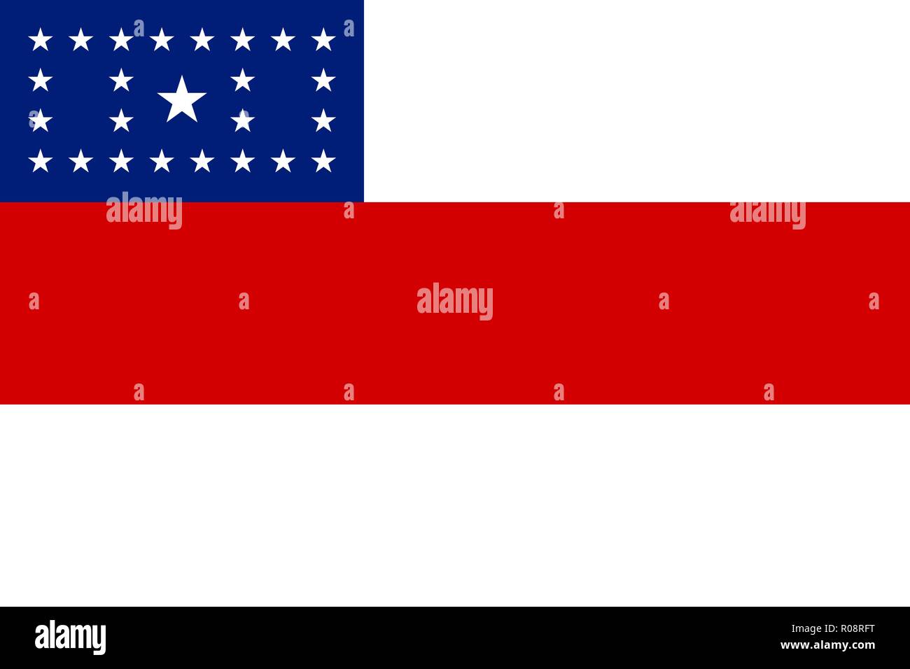 Simple flag state of Brazil. Amazonas Stock Vector Image & Art - Alamy