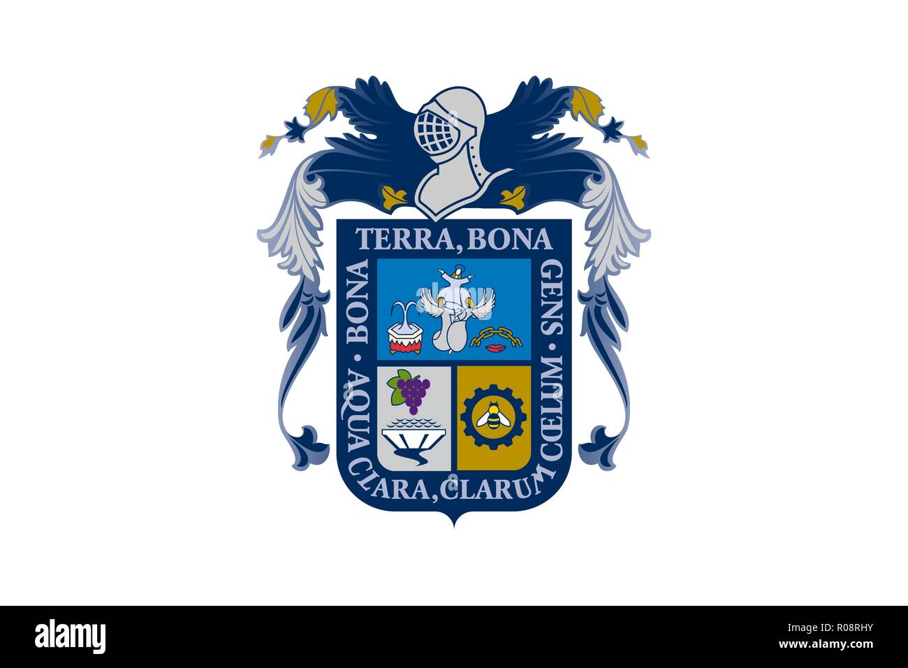 Simple flag state of Mexico, Aguascalientes Stock Vector Image & Art ...