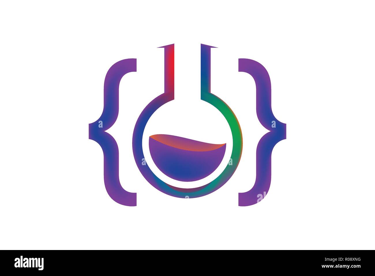 code lab logo design inspiration Stock Vector Image & Art - Alamy