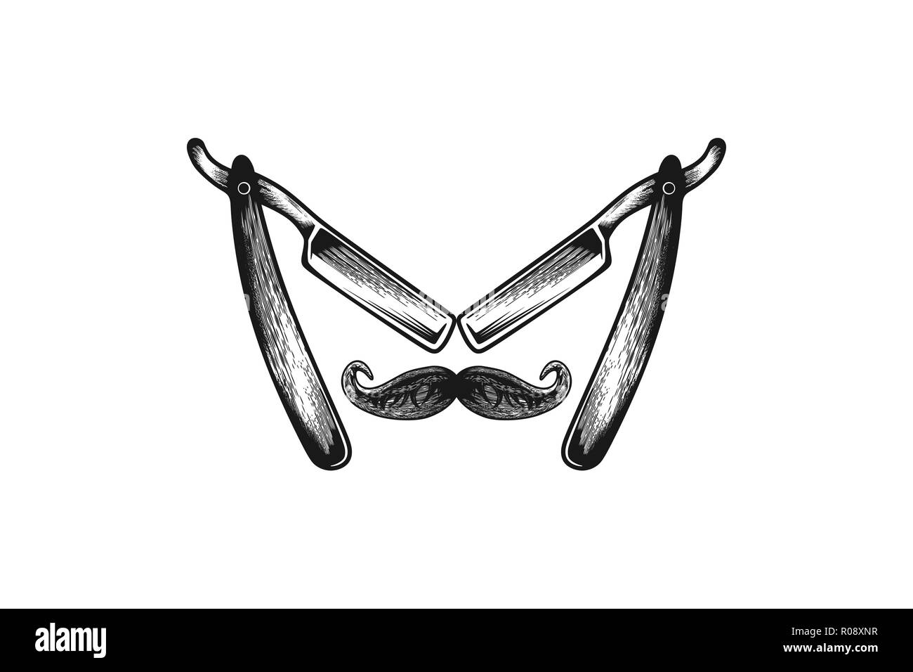 Beauty barber shop pole Black and White Stock Photos & Images - Alamy