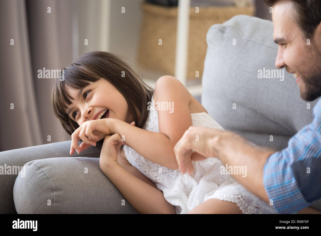 Tickle touch hi-res stock photography and images - Alamy
