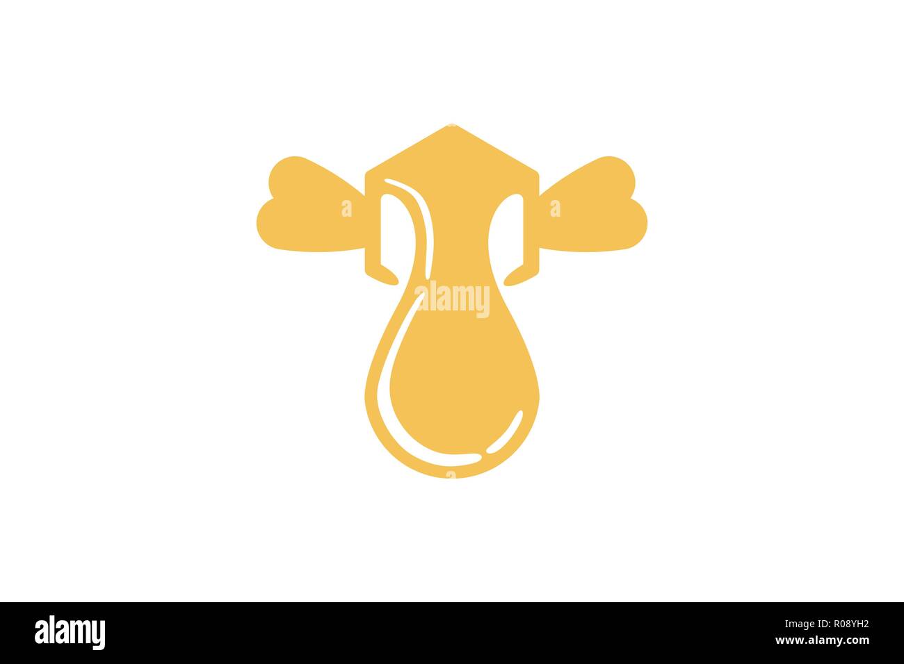 Box Bee Honey flying logo Designs Inspiration Isolated on White ...