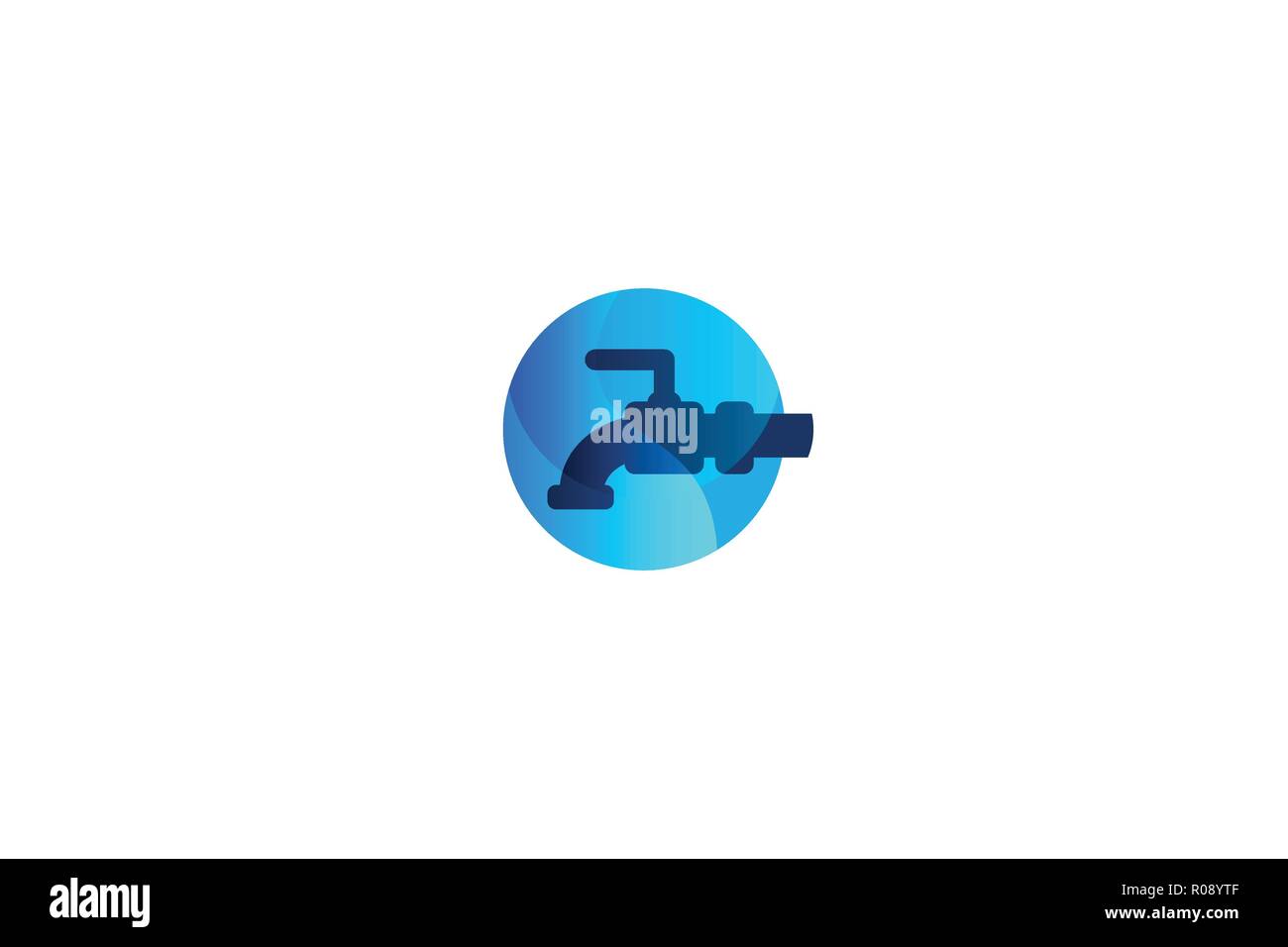 water pipe faucet, plumbing logo Designs Inspiration Isolated on White ...