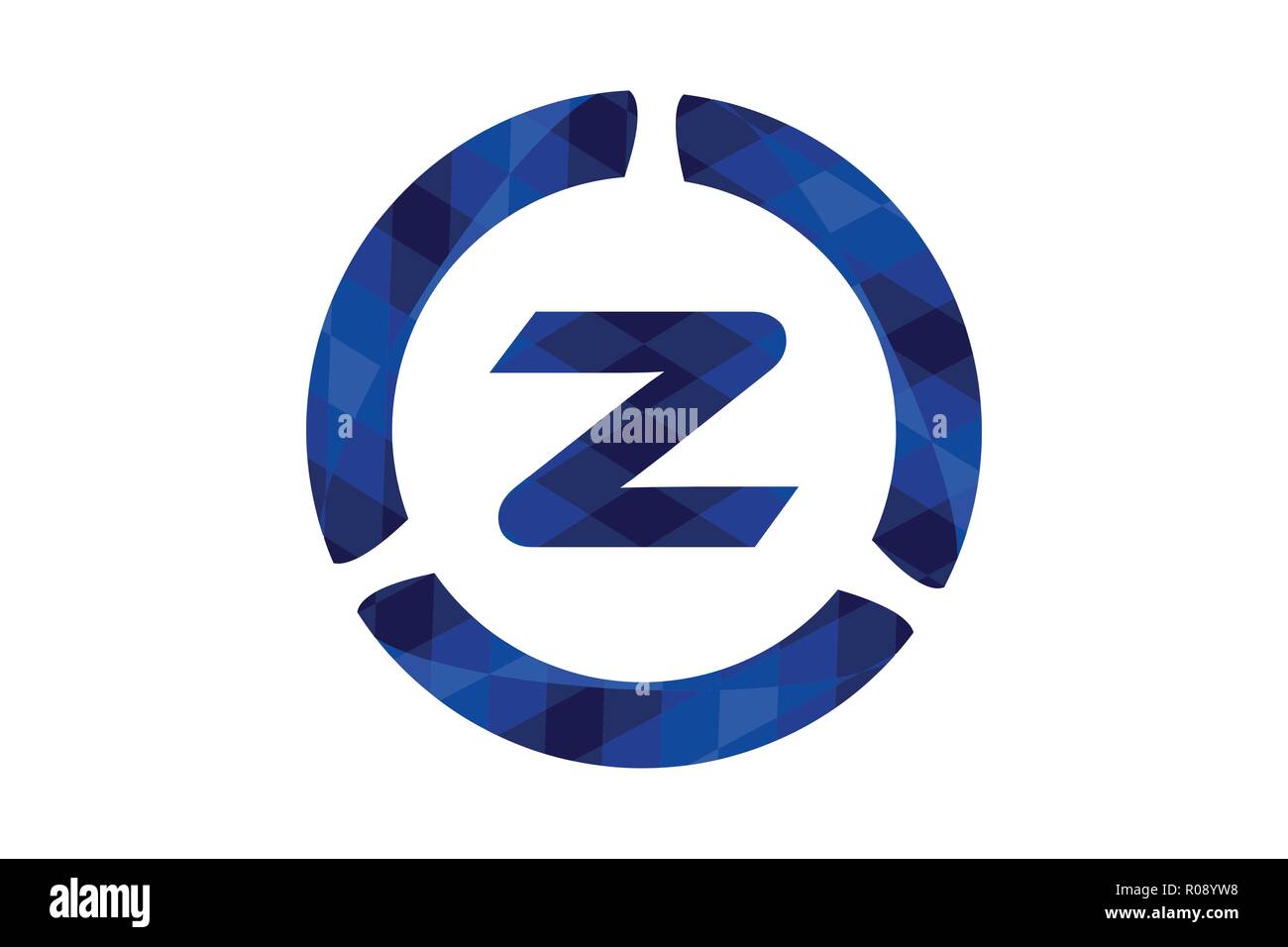 Letter Z Logo Designs Inspiration Isolated on White Background Stock ...