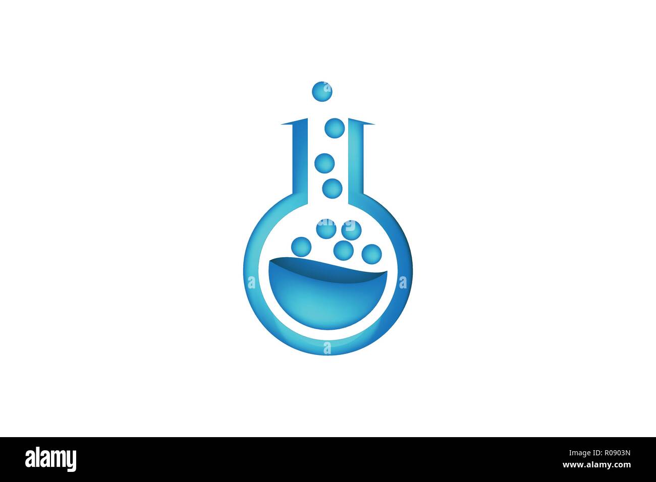 test glass tube logo Designs Inspiration Isolated on White Background ...