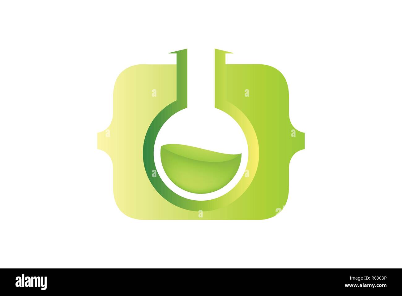 code lab, glass tube logo Designs Inspiration Isolated on White ...