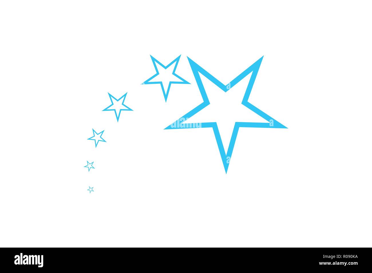 Star Logo design inspiration Isolated On white Backgrounds Stock Vector ...