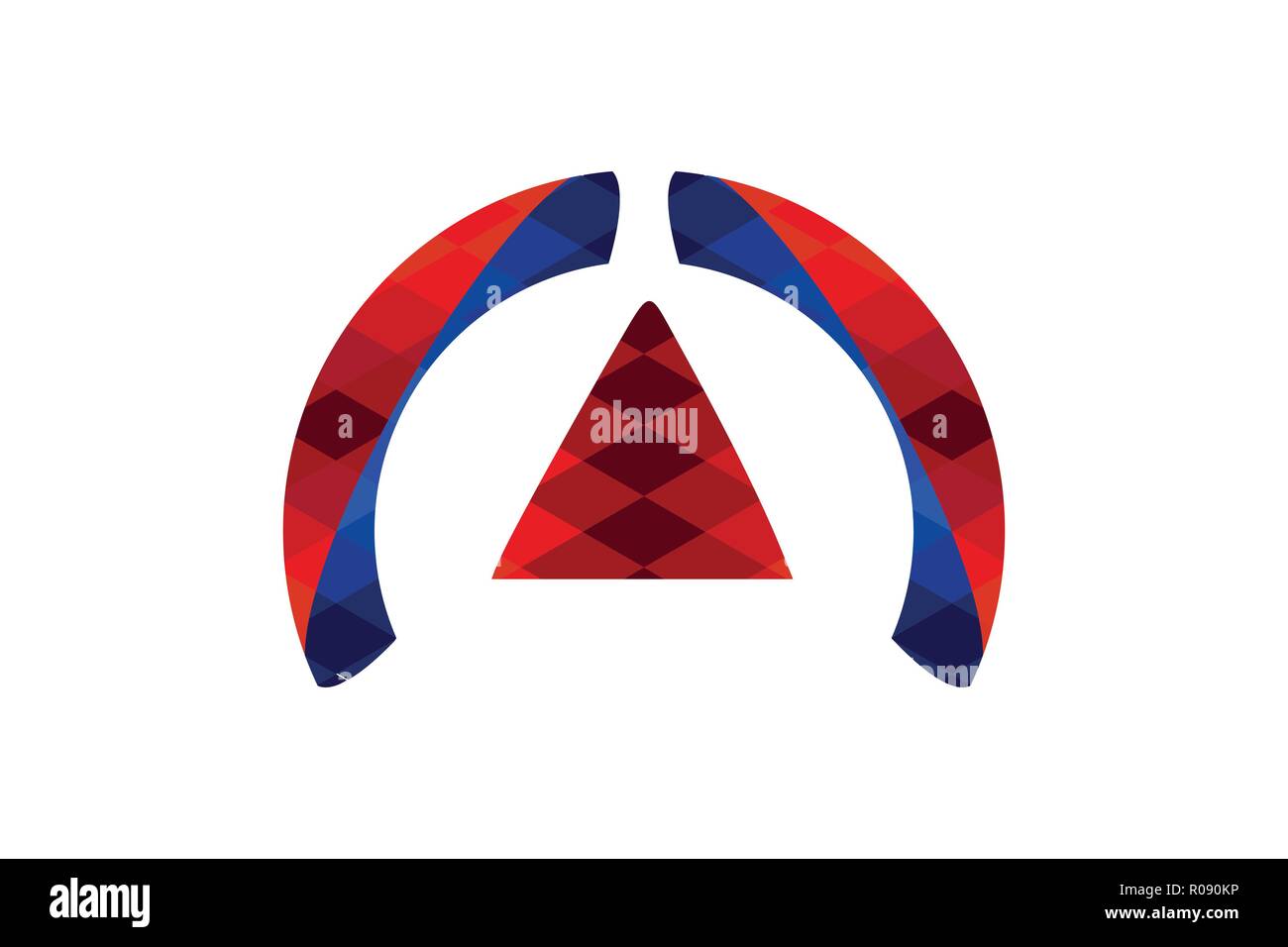 Initial A abstract Modern logo design inspiration Isolated On white ...