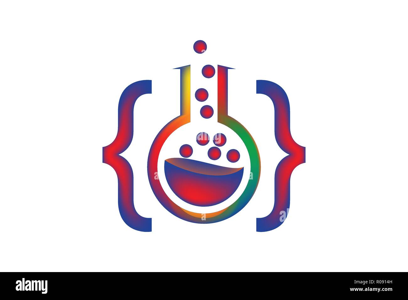 code lab logo Designs Inspiration Isolated on White Background Stock ...