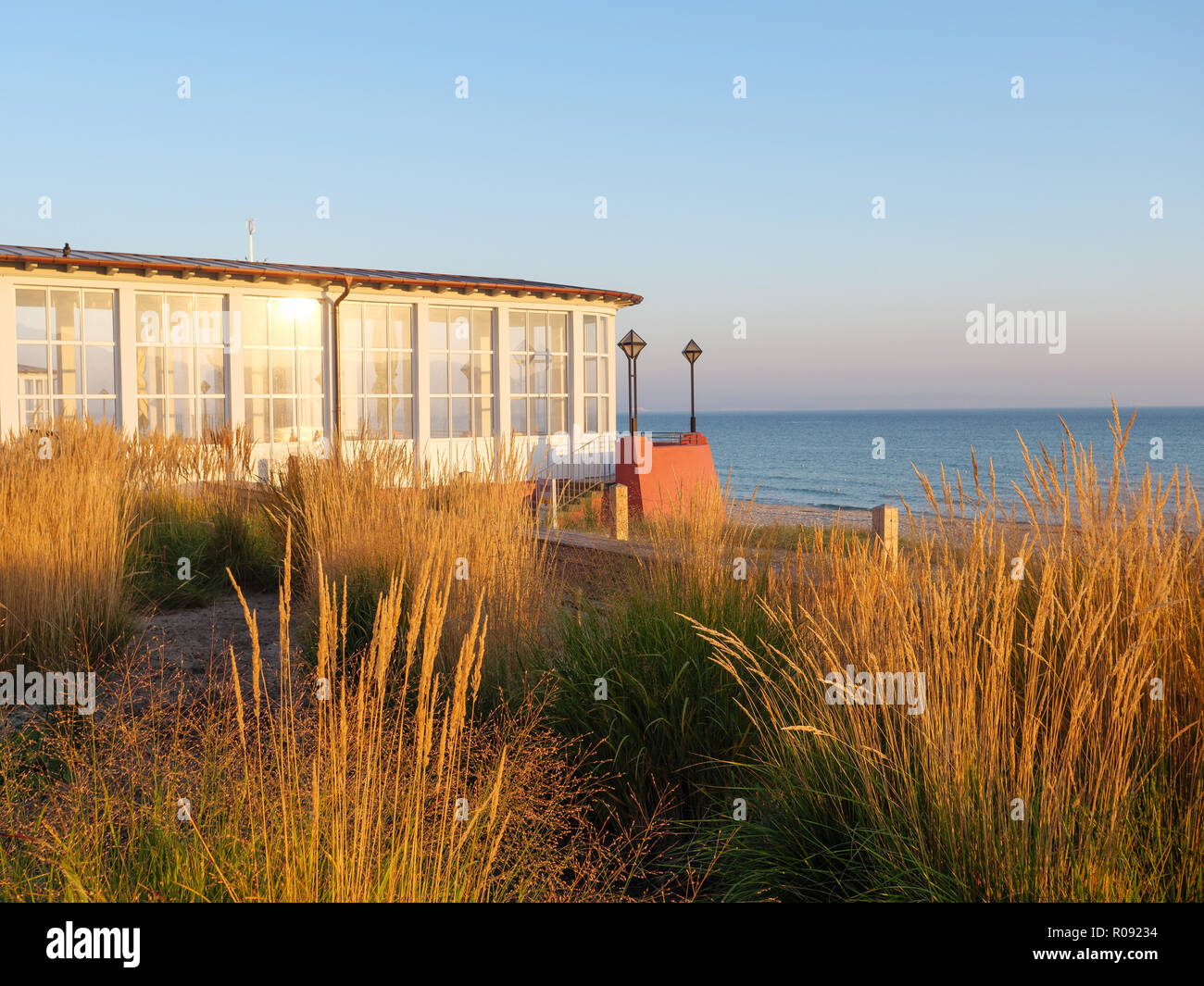 beach in the morning Stock Photo - Alamy